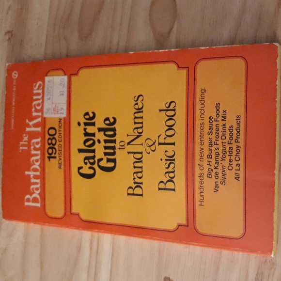 Kitchen | 198 Calorie Guide To Brand Names And Basic Foods Paperback ...